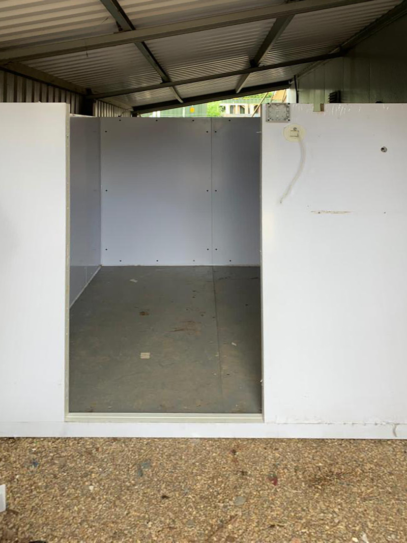 GARSONS FARM | MOVED EXISTING CHILLER ROOM WITH STRADDLE UNIT OUTDOOR ...
