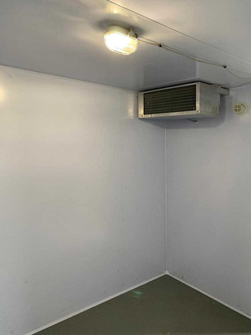 GARSONS FARM | MOVED EXISTING CHILLER ROOM WITH STRADDLE UNIT OUTDOOR ...