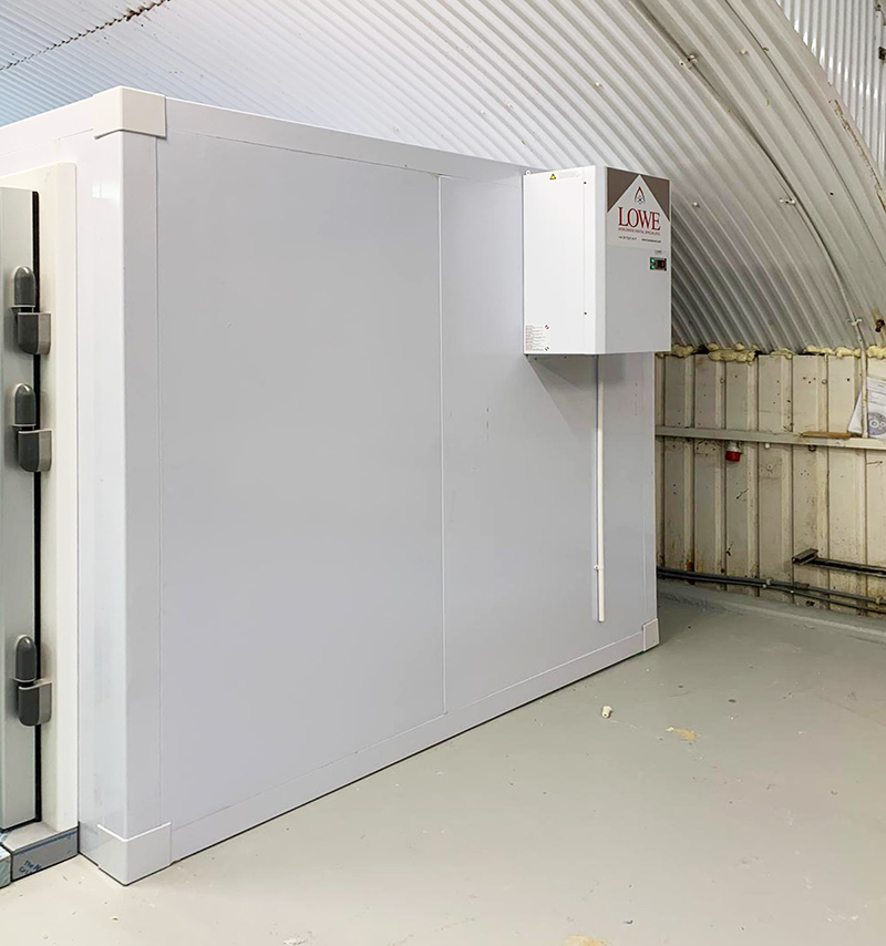 COLD ROOM 16FT INSTALLATION IN HACKNEY – Boxcold United Kingdom