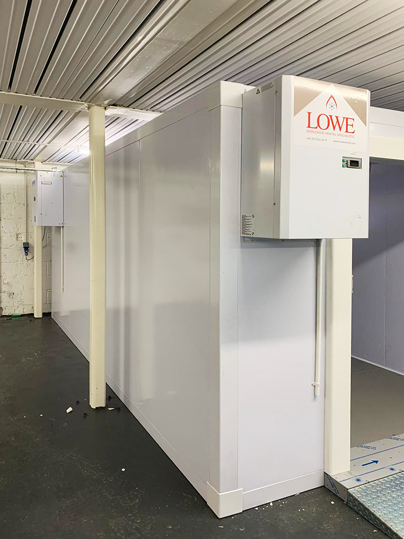 COLD ROOM 16FT INSTALLATION IN WIMBLEDON – Boxcold United Kingdom